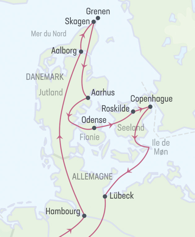 Voyage en autocar Circuit Organisé au Danemark - Escapade Voyages